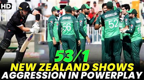 New Zealand Powerplay Pakistan Vs New Zealand 2nd Odi 2023 Pcb