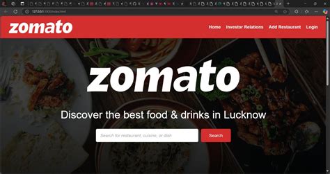 prakarsh srivastava on linkedin webdevelopment html css zomatoclone frontenddevelopment…