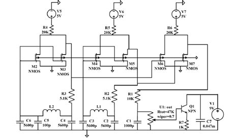 Schematic Of The Proposed Circuit Download Scientific Diagram
