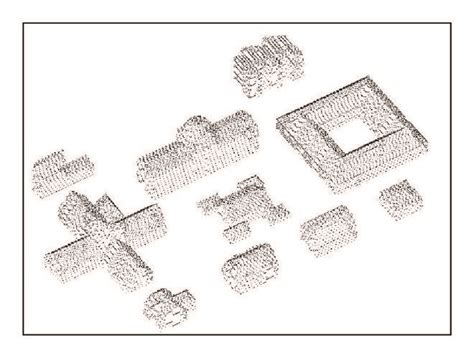 Results Of Simulation Data A Building Model B Lidar Point Clouds Download Scientific