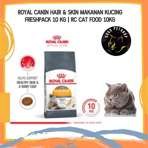 Jual Royal Canin Hair And Skin Makanan Kucing Freshpack 10 Kg Rc Cat