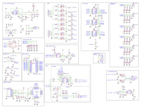 Esp32 Plc Schematic 6x Cnc Controller Resources Easyeda