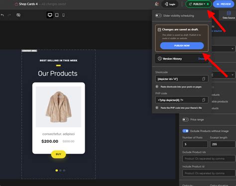 How To Add A Carousel Of Products On Your Website Depicter