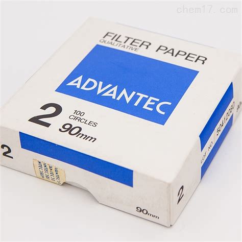 ADVANTEC No 2级定性滤纸 化工仪器网