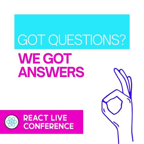 Jsworld Conference On Linkedin 🤔 Got Any Questions About React Live