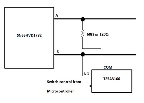 Resolved Use Of Analog Switch With RS485 Transceiver Switches Multiplexers Forum