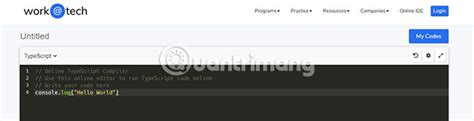 Top 5 Trang Web Hỗ Trợ Biên Dịch Lập Trình Typescript Online