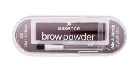 Essence Brow Powder Set Pudr Na Obočí Pro ženy 2 3 G Odstín 02 Dark And Deep Elnino Cz
