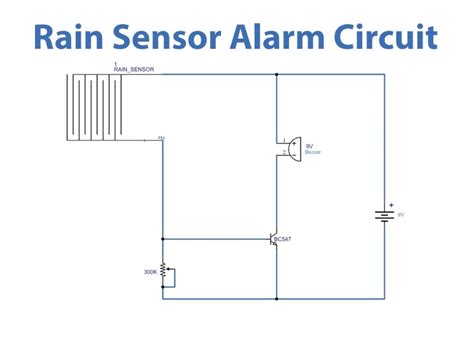 Osama Ameen Kamel On Linkedin Rain Sensor Alarm Using Transistor