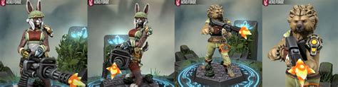 Tooth And Claw Heroforge By Opalknights On Deviantart