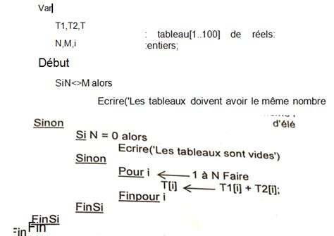 Guide Exercices Corrigés d Algorithme