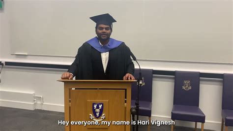 [video] hari vignesh on linkedin hari vignesh graduation
