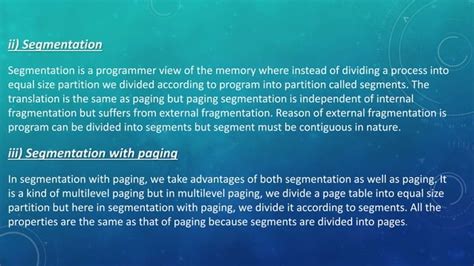 Memory Management Ppt Pptx Memory Management Ppt Pptx