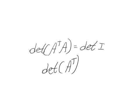 Solveda Suppose That A Is An Orthogonal Matrix What Are Its