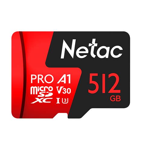 朗科Netac512GB TFMicroSD存储卡 A1 U3 V30 4K 高度耐用行车记录仪 监控摄像头内存卡 读速100MB s