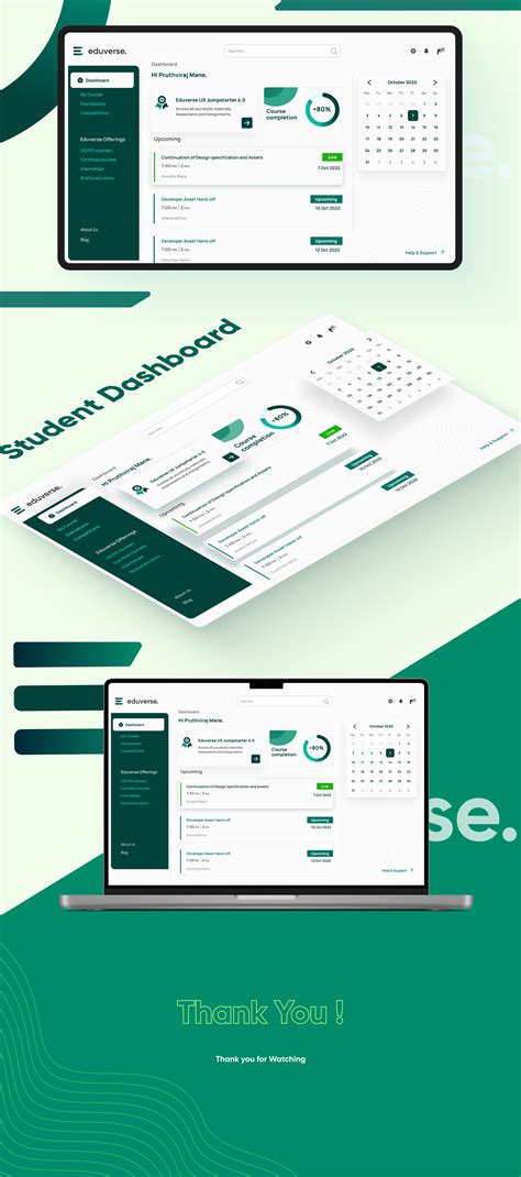 Education Dashboard Ui On Behance