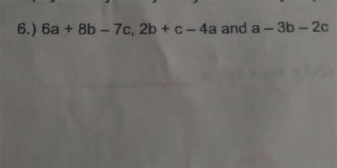 solved 6 6a 8b 7c 2b c 4a and a 3b 2c [math]