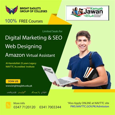 Free Courses From Navttc 2022 Bright Eaglets Group Of Colleges