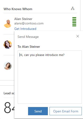 Dynamics 365 Sales 中的销售线索关系人 Microsoft Learn