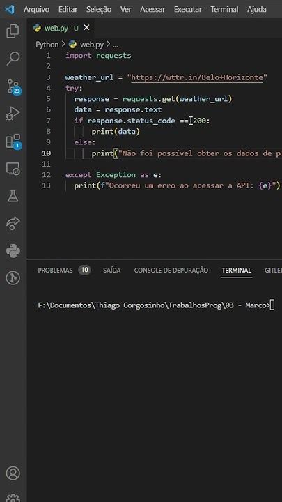 Consumindo Api Com Python Youtube