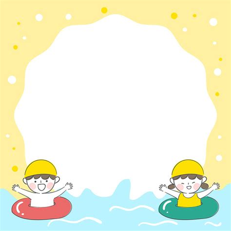 여름방학 프레임 일러스트 유토이미지 상세페이지 베이직샵 22130860