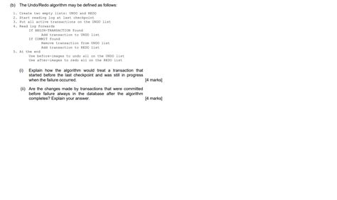 Solved B The Undoredo Algorithm May Be Defined As Solved B The Undoredo Algorithm May Be Defined As