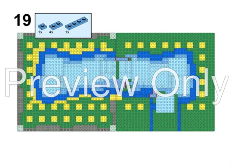 Lego Moc Frozen Winter Lake Mils Module By Ncx Brix Rebrickable Build With Lego