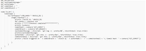 One Jenkins File For Multiple Repositories Jenkinsci