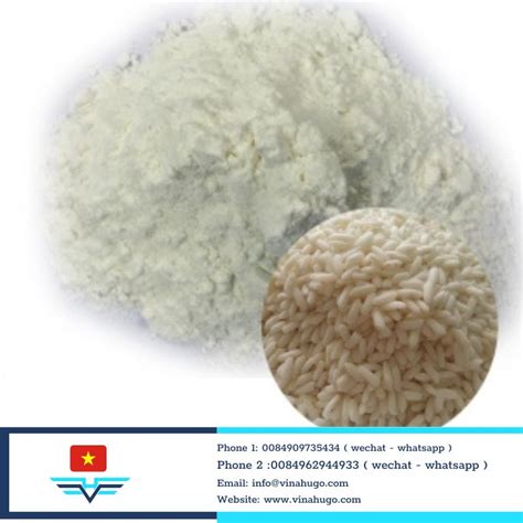 Glutinous Rice Powder From Vietnam Vinahugo Co Ltd Made In