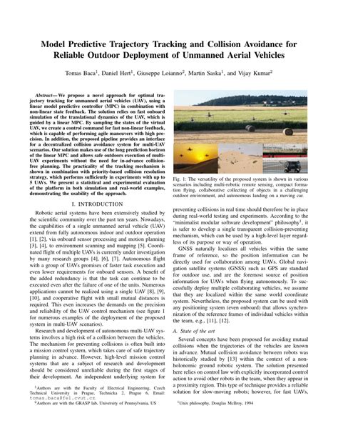 Pdf Model Predictive Trajectory Tracking And Collision Avoidance For