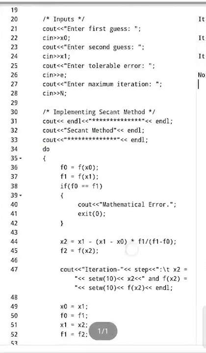 Secant Method Coding With Harry Coding For Beginnersshort Education Youtube
