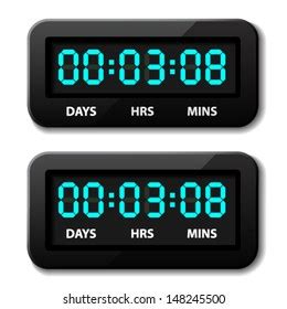 Led Countdown Images Stock Photos Vectors Shutterstock