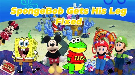 Smb Movie Spongebob Gets His Leg Fix Youtube