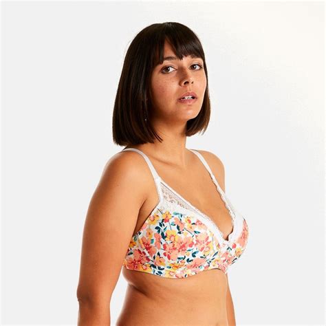 Soutien Gorge Sans Armatures Coque Souple Jaune Shaker Pommpoire