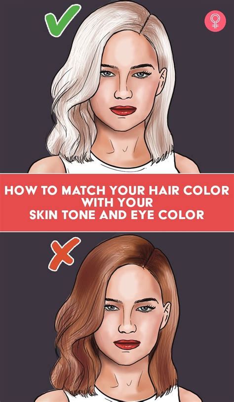 How To Match Your Hair Color With Your Skin Tone And Eye Color Hair