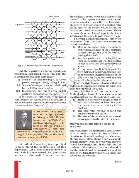 Structure Of An Atom For 9th Class Enjoy PDF