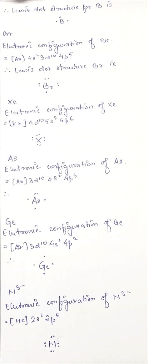 Solved Draw A Lewis Electron Dot Structure For Include Any 47 Off