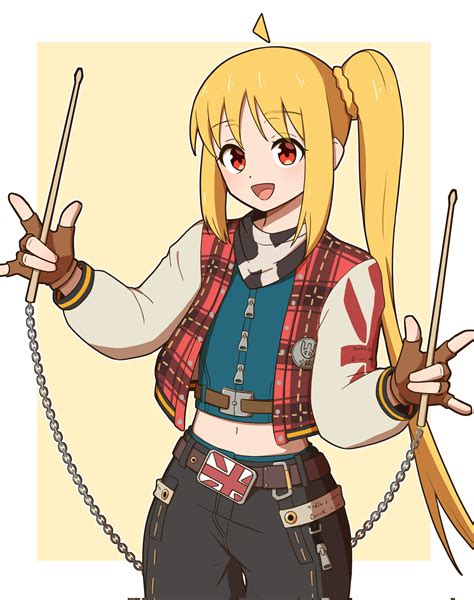 Nirade44 Axl Low Ijichi Nijika Bocchi The Rock Guilty Gear Guilty Gear Strive Highres