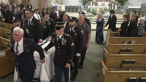 Euclid Police Officer Killed Jacob Derbin Funeral And Procession