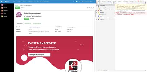 12 0 Event Management Installed But Not Present In Menu Issue