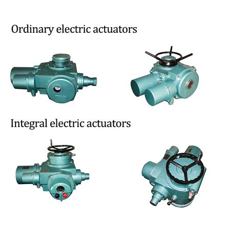 Part B The Difference Between Ordinary Electric Actuators And Integral Electric Actuators