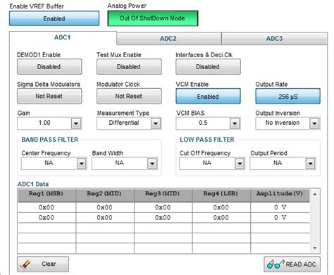 PGA EVM GUI PGA EVM ADC Capture Data Converters Forum Data Converters TI E E