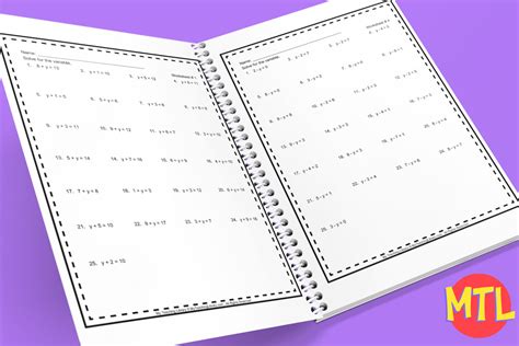 Solving One Step One Variable Equations Algebra Worksheets My Teaching Library