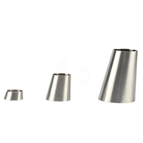 Custom Stainless Steel Sanitary Grade Concentric Welded Reducer Fittings Reducing And Reducing