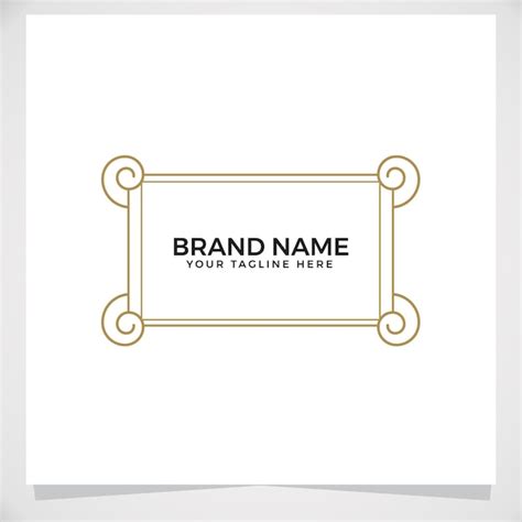 Premium Vector Rectangular Frame V10