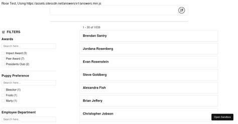Overriding Facet Options Codesandbox