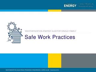 PPT Safe Work Practices PowerPoint Presentation Free Download ID 4073162