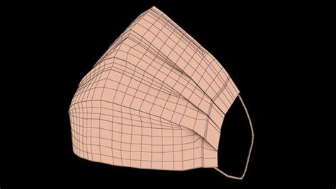 Layer Disposable Mask PBR D Model TurboSquid