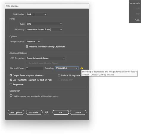 Solved Help Exporting To Svg Moves My Text Adobe Product