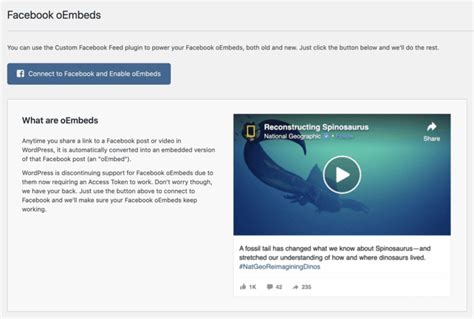 Wordpress Résoudre Le Problème De Loembed Facebook Et Instagram